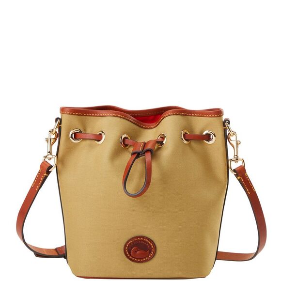 Dooney & Bourke | Bags | Dooney Bourke Nylon Small Drawstring Shoulder ...
